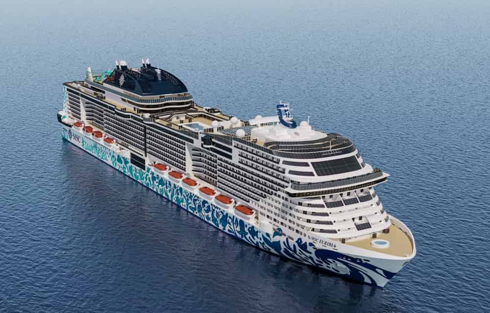 MSC Euribia : MSC Croisières inaugure son nouveau navire à Copenhague ...